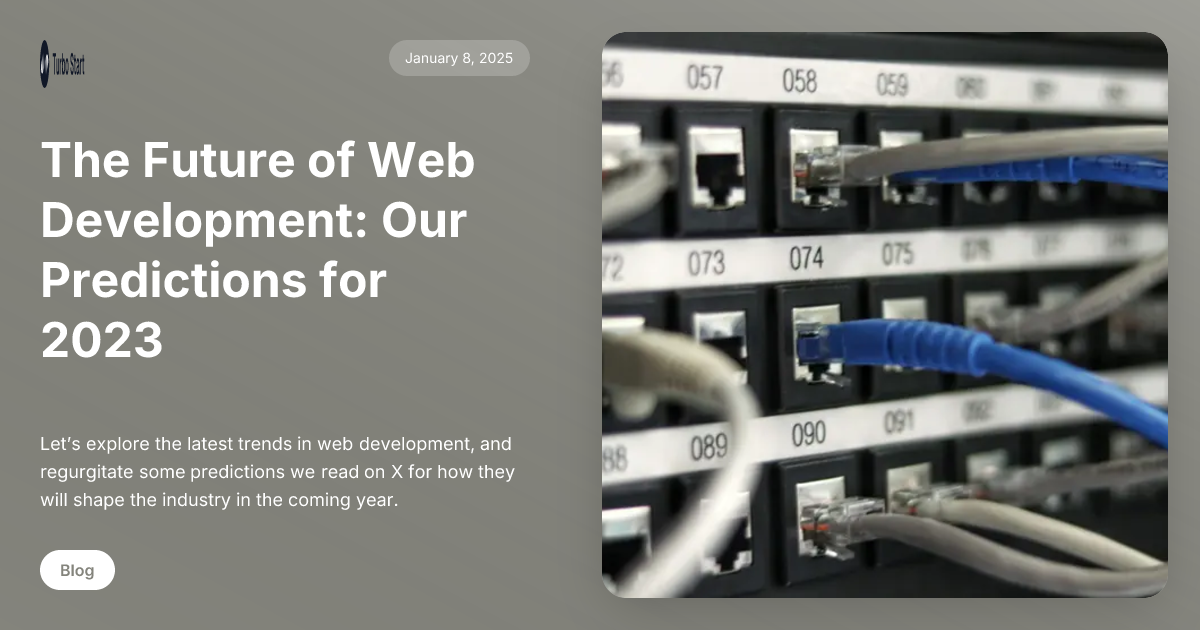 The Future of Web Development: Our Predictions for 2023 | Roboto Studio Demo