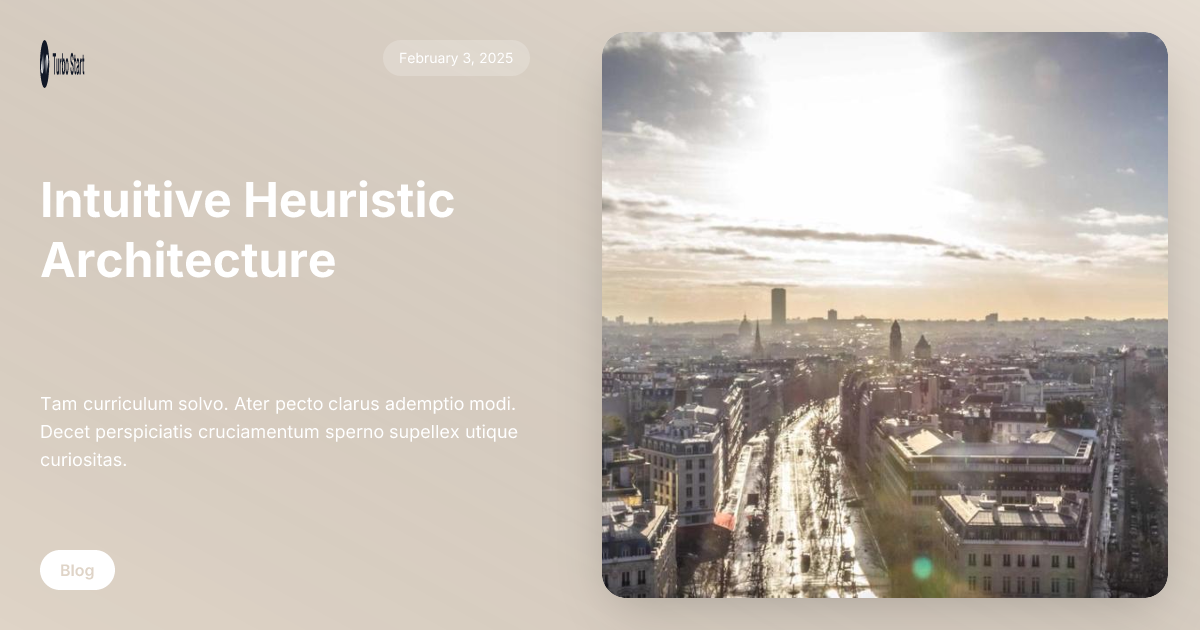 Intuitive Heuristic Architecture | Roboto Studio Demo